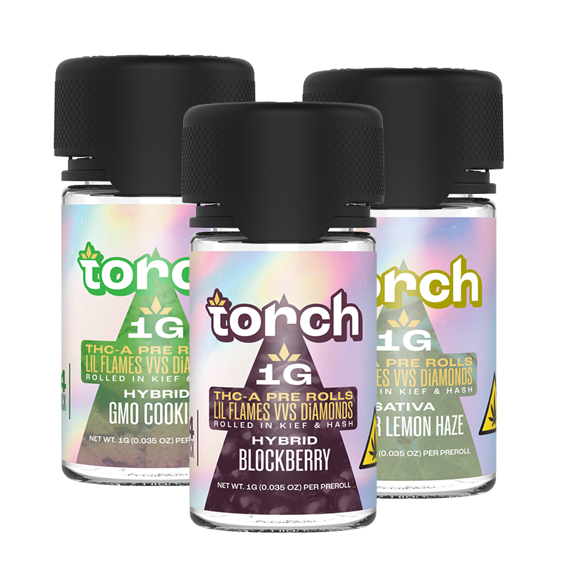 Lil' Flames THC-A Pre-Rolls | 4g – Torch Hemp