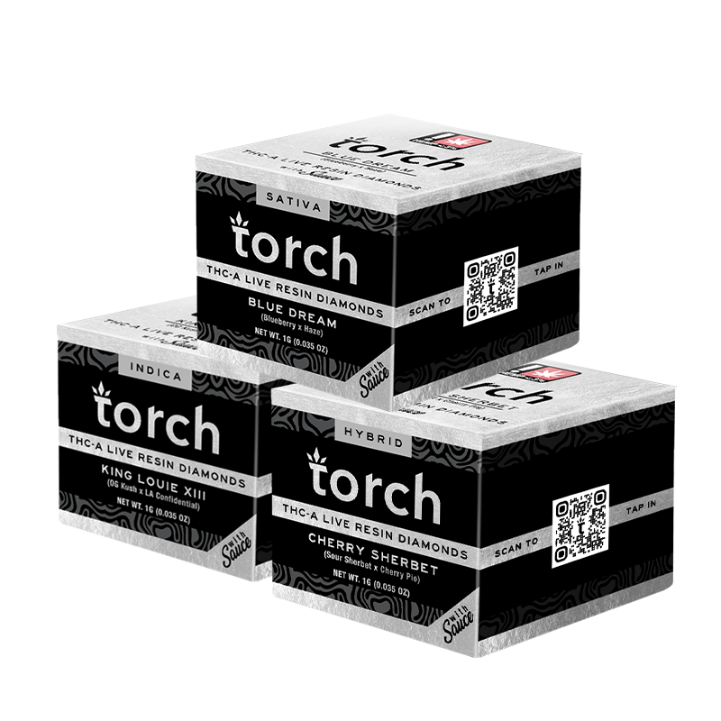 Torch THC-A Live Resin Diamonds Sauce 1g | Legal Dab Concentrate ...