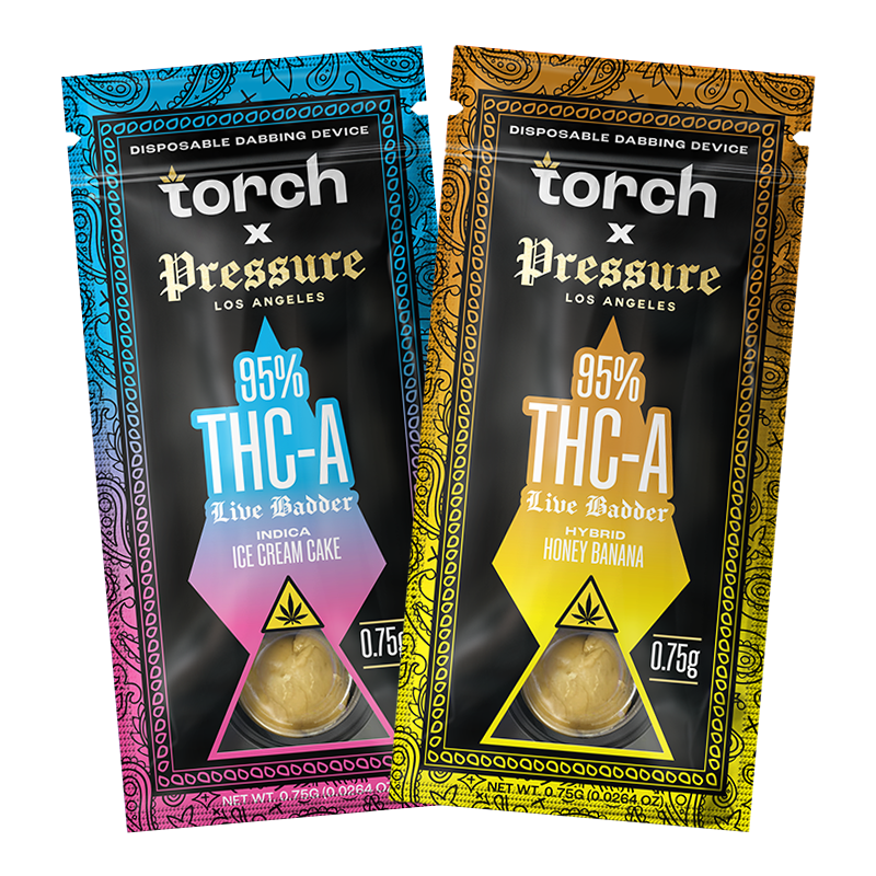 Torch X Pressure LA Collab .75g Dab Device – Torch Hemp