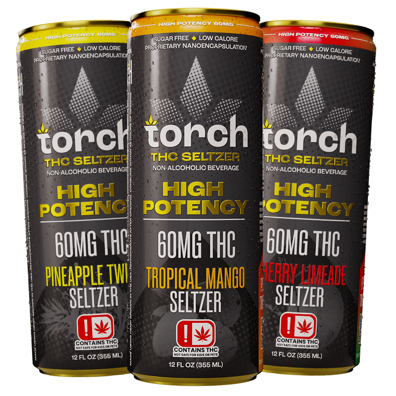 Torch Drinks 60mg Delta 9 High Potency – Torch Hemp