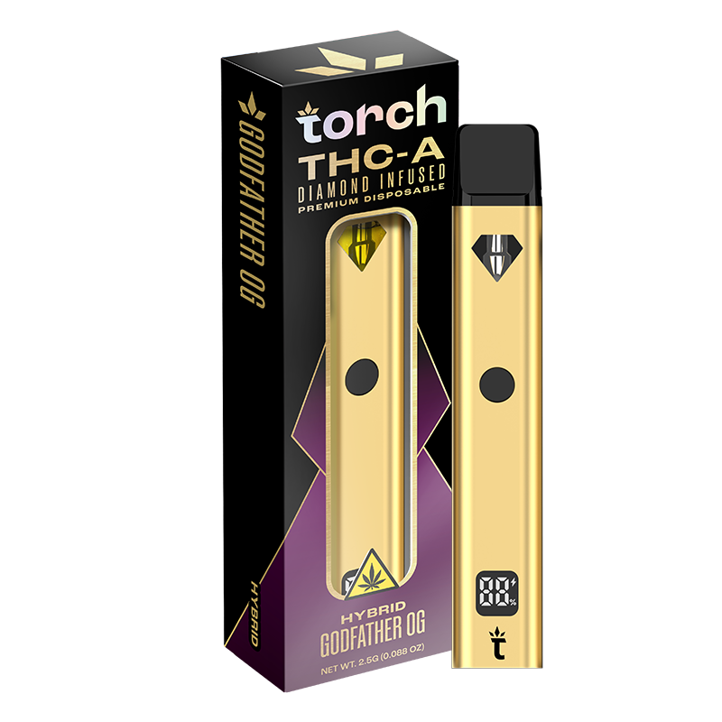 Torch T5 Anniv. Diamond Infused Godfather OG | Hybrid | 2.5g THC-A ...