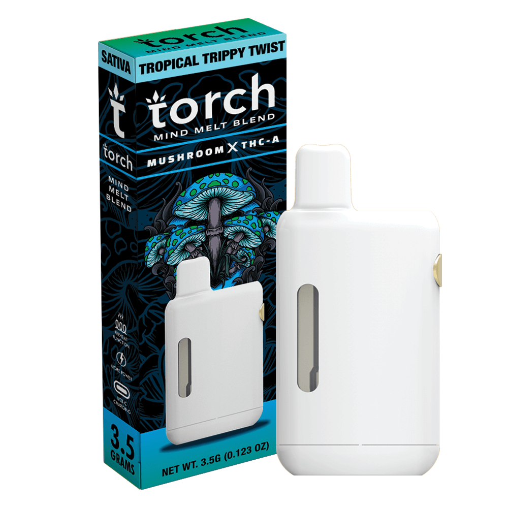Torch Mind Melt Blend Tropical Trippy Twist | Sativa | 3.5g Disposable ...