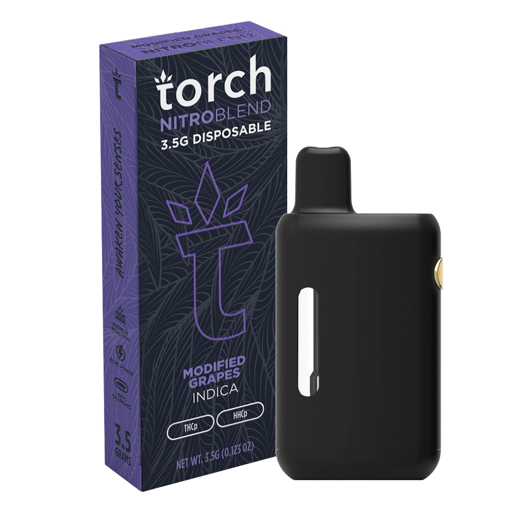 Torch Modified Grapes | Indica | 3.5G Disposable – Torch Hemp