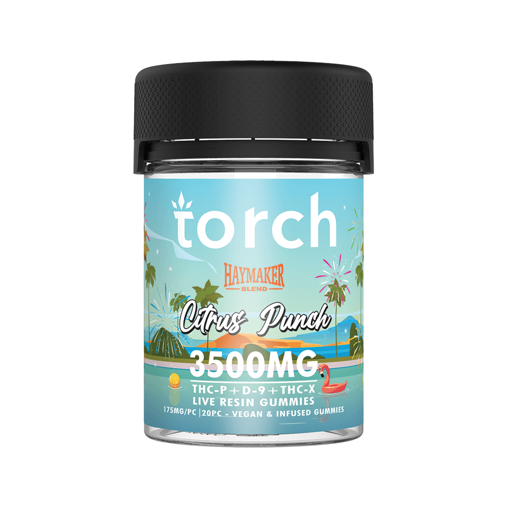 Torch Haymaker Citrus Punch Gummies | 20ct | 3500mg – Torch Hemp