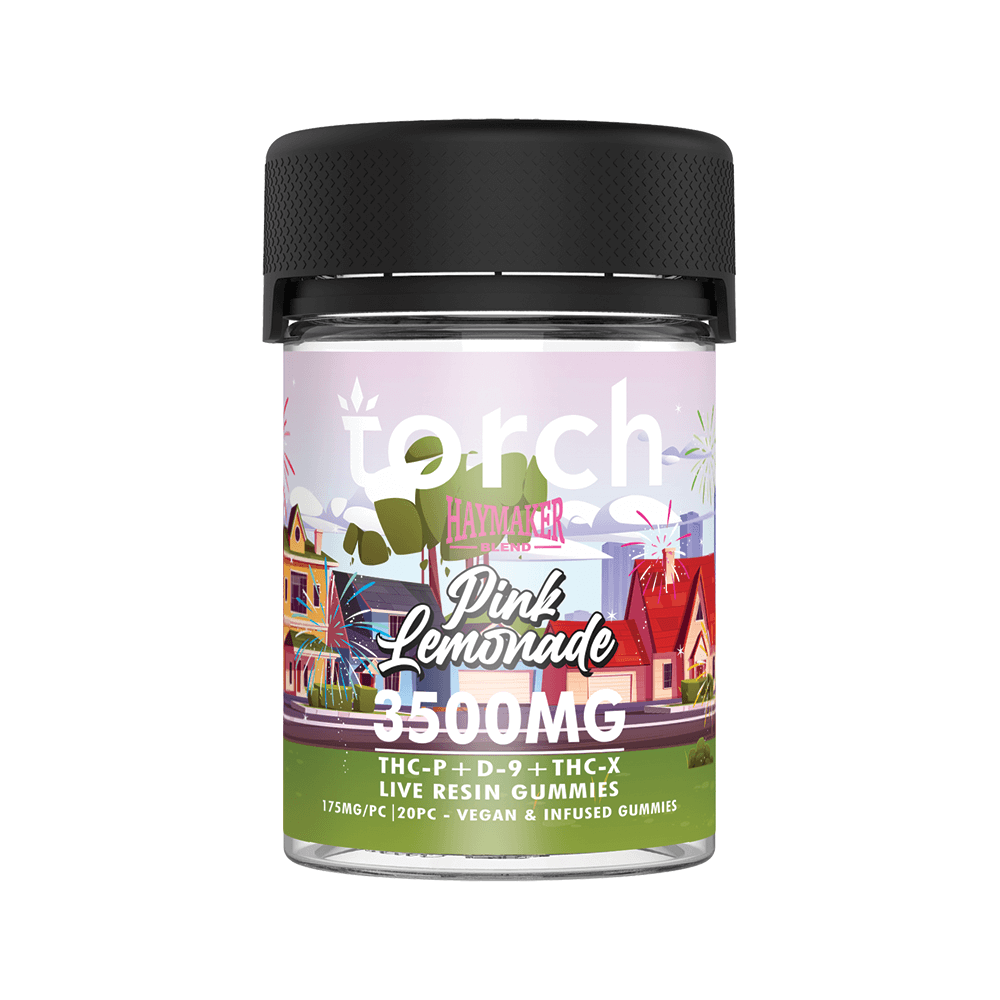 Torch Haymaker Pink Lemonade Gummies | 20ct | 3500mg – Torch Hemp