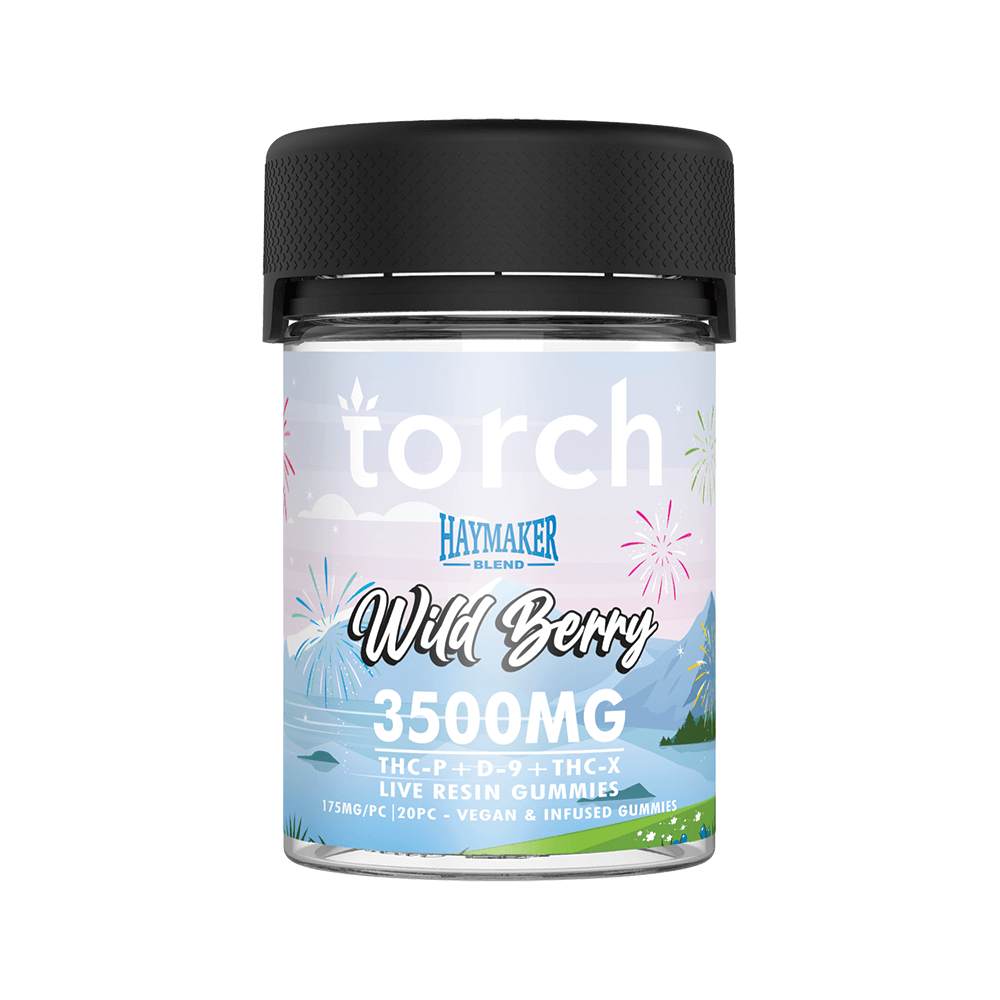 Torch Haymaker Wild Berry Gummies | 20ct | 3500mg – Torch Hemp