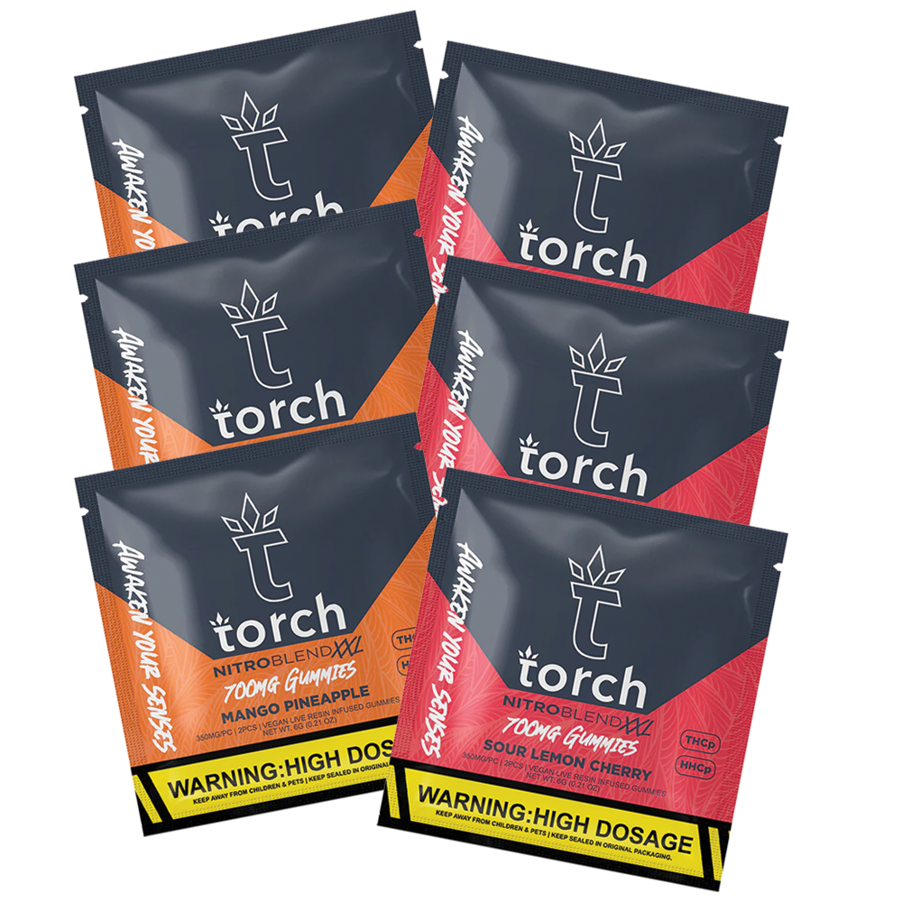 Nitro XXL Sample Pack | 4200mg – Torch Hemp