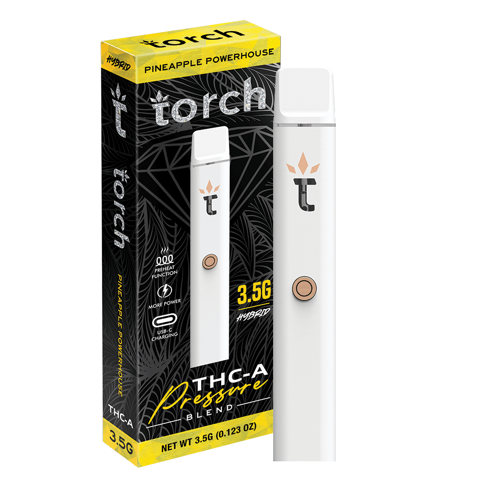 Torch THC-A Pressure Blend Pineapple Powerhouse | Hybrid | 3.5g ...